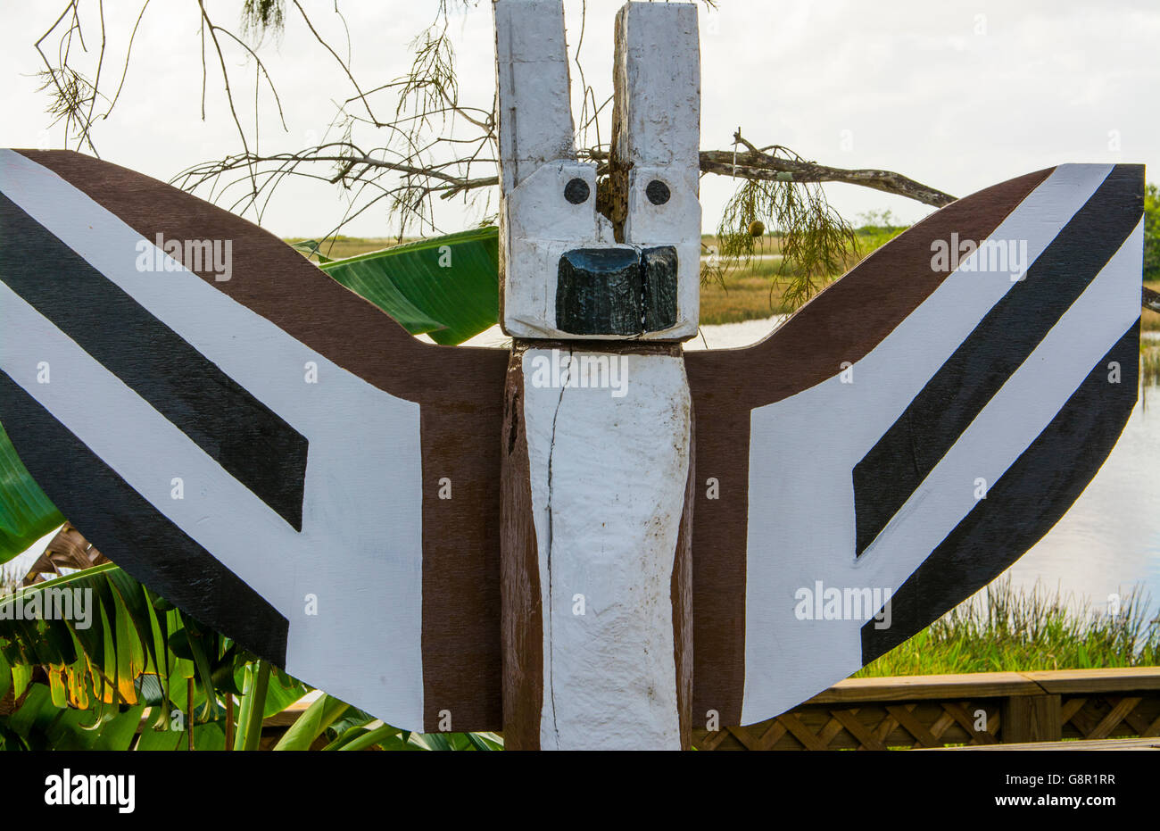 Everglades totem hi-res stock photography and images - Alamy