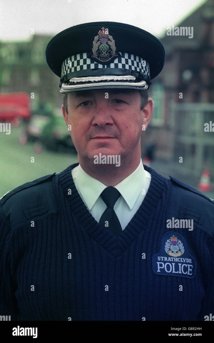 Superintendent Louis Munn, of Strathclyde Police, who has been in ...