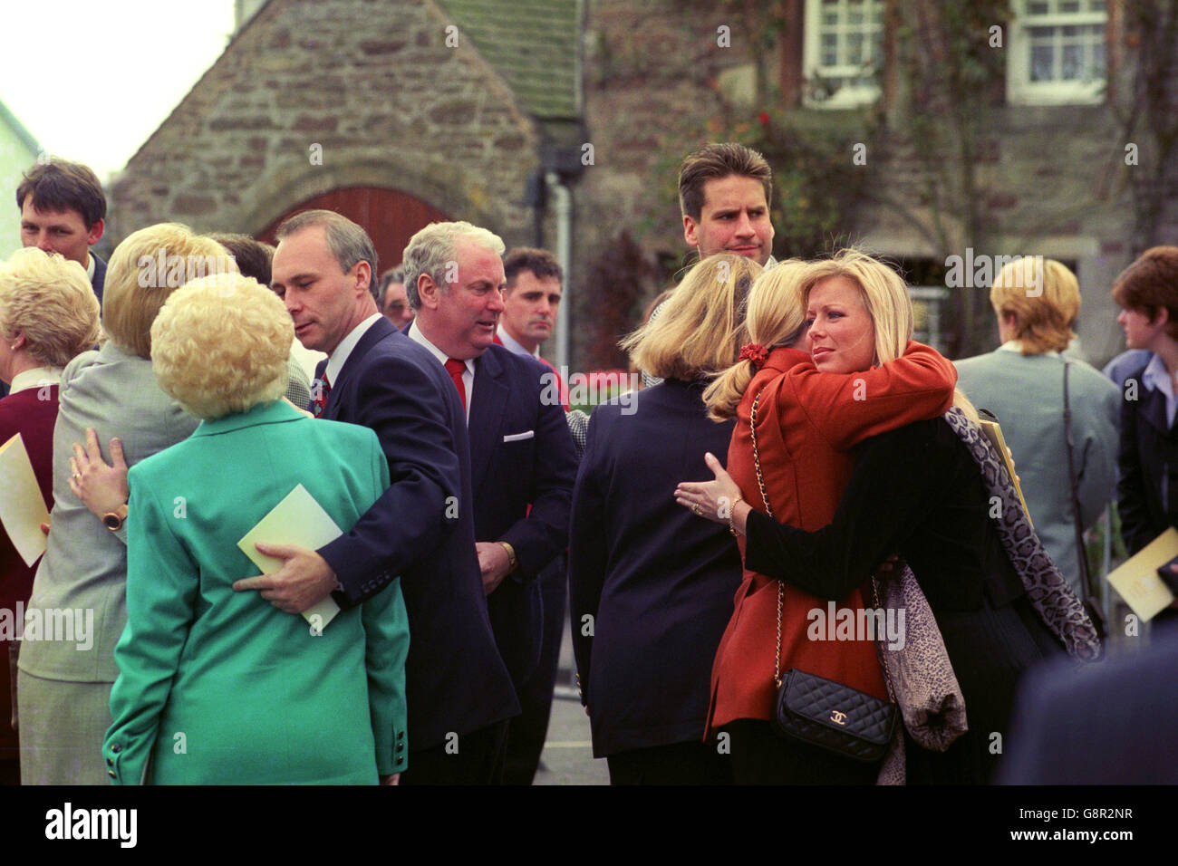 Dunblane School Massacre - Memorial Service - Dunblane Cathedral Stock ...
