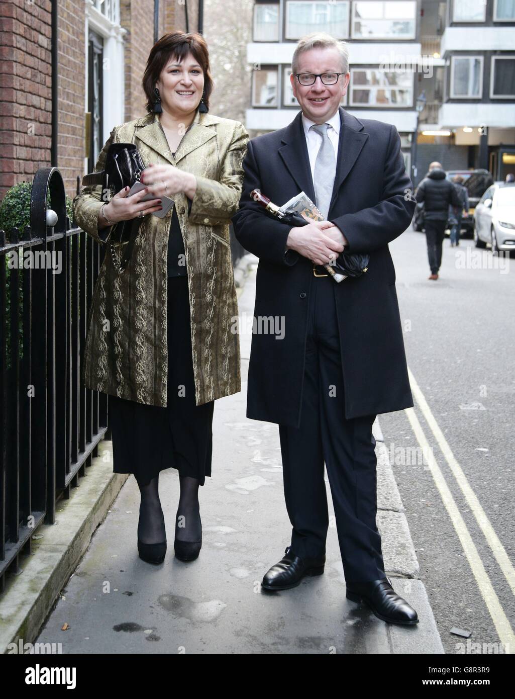 Justice secretary michael gove wife sarah vine hi-res stock photography ...