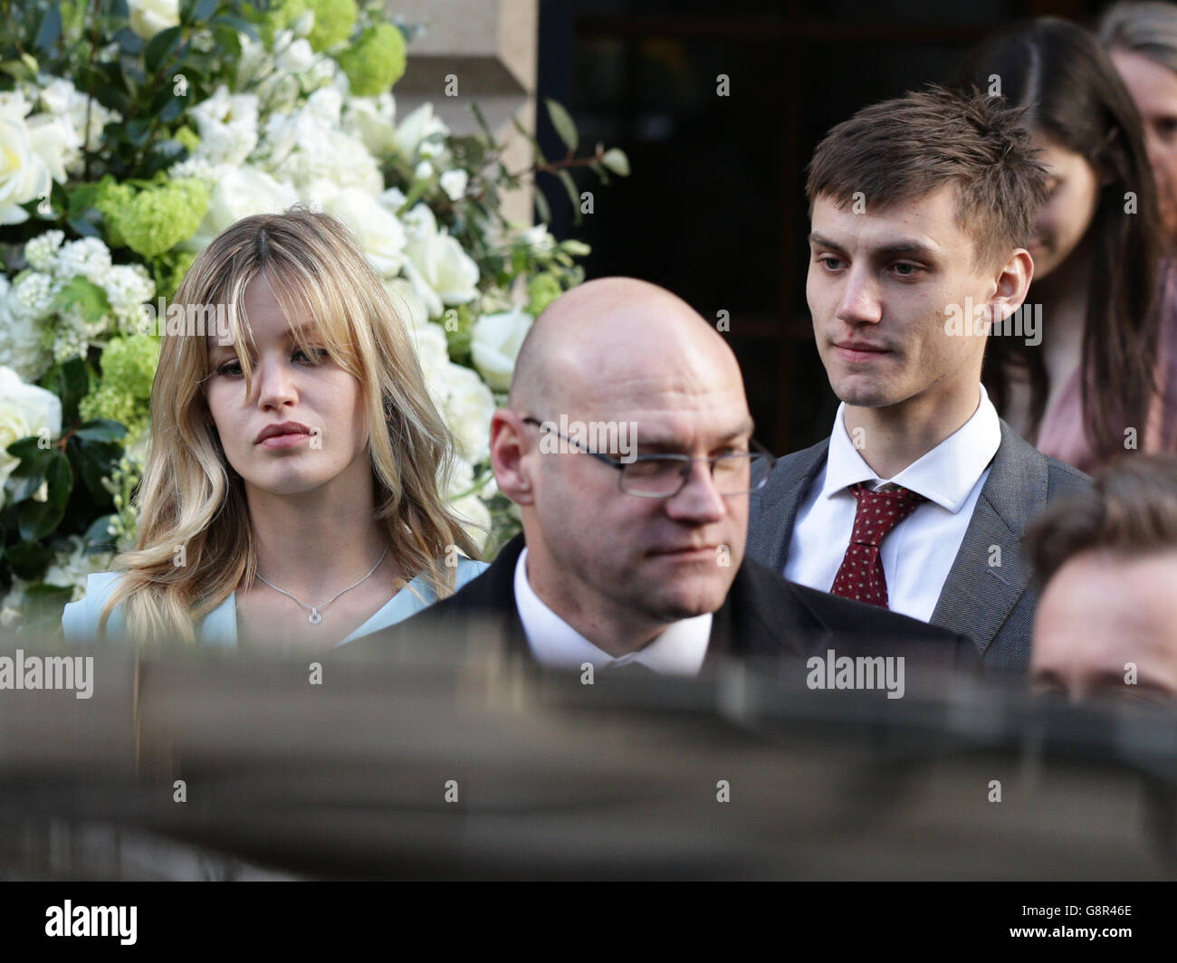 Rupert Murdoch and Jerry Hall wedding Stock Photo - Alamy