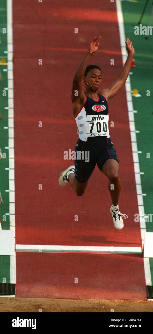 Athletics - Sixth World Championships - Athens 1997 - Women's Long Jump ...