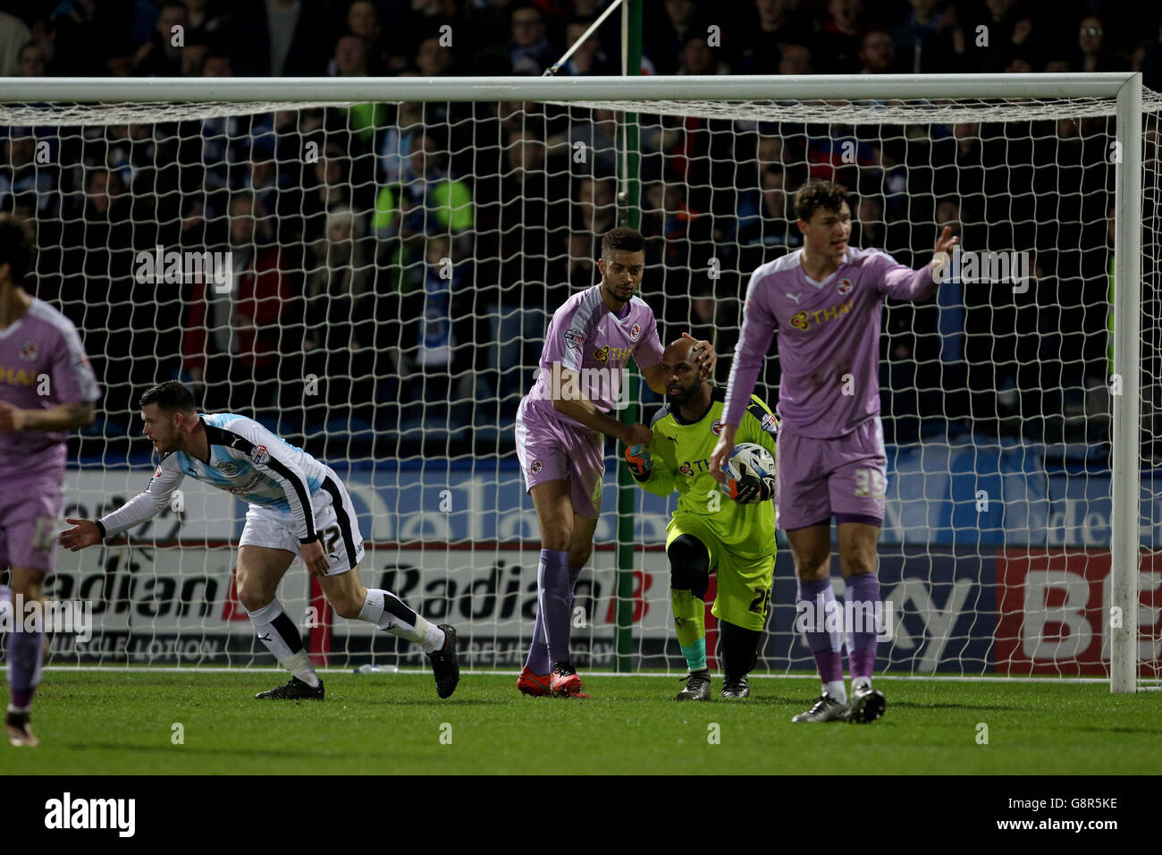 Readings michael hector with reading goalkeeper ali al habsi hi-res ...