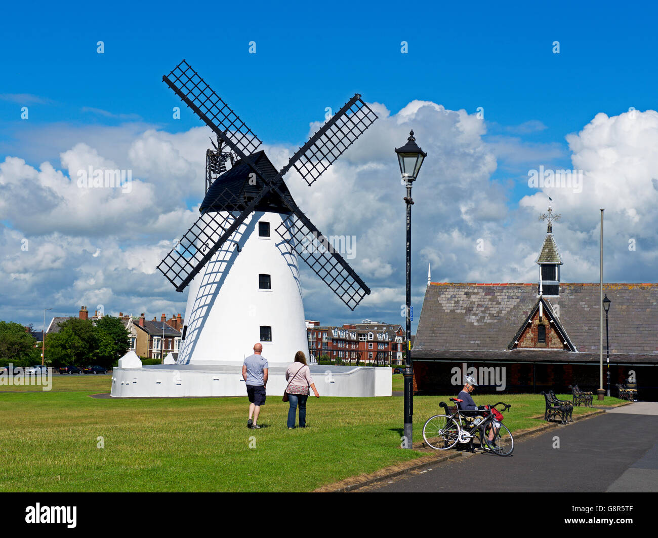 Lytham Windmill, Lytham St Annes, Lancashire, England UK Stock Photo ...