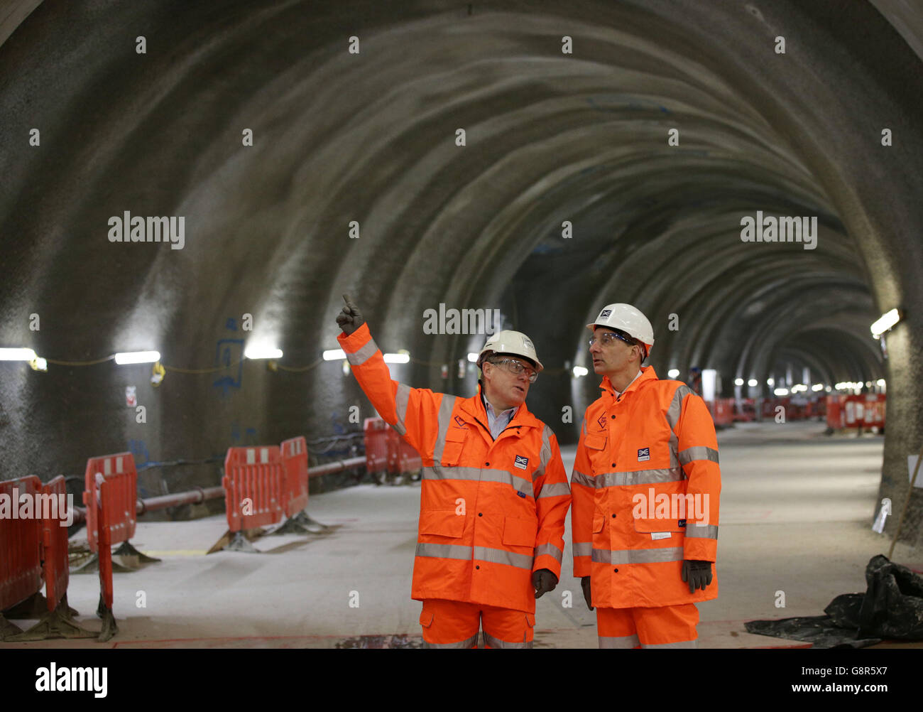 National Infrastructure Commission chairman Lord Adonis (right) with ...