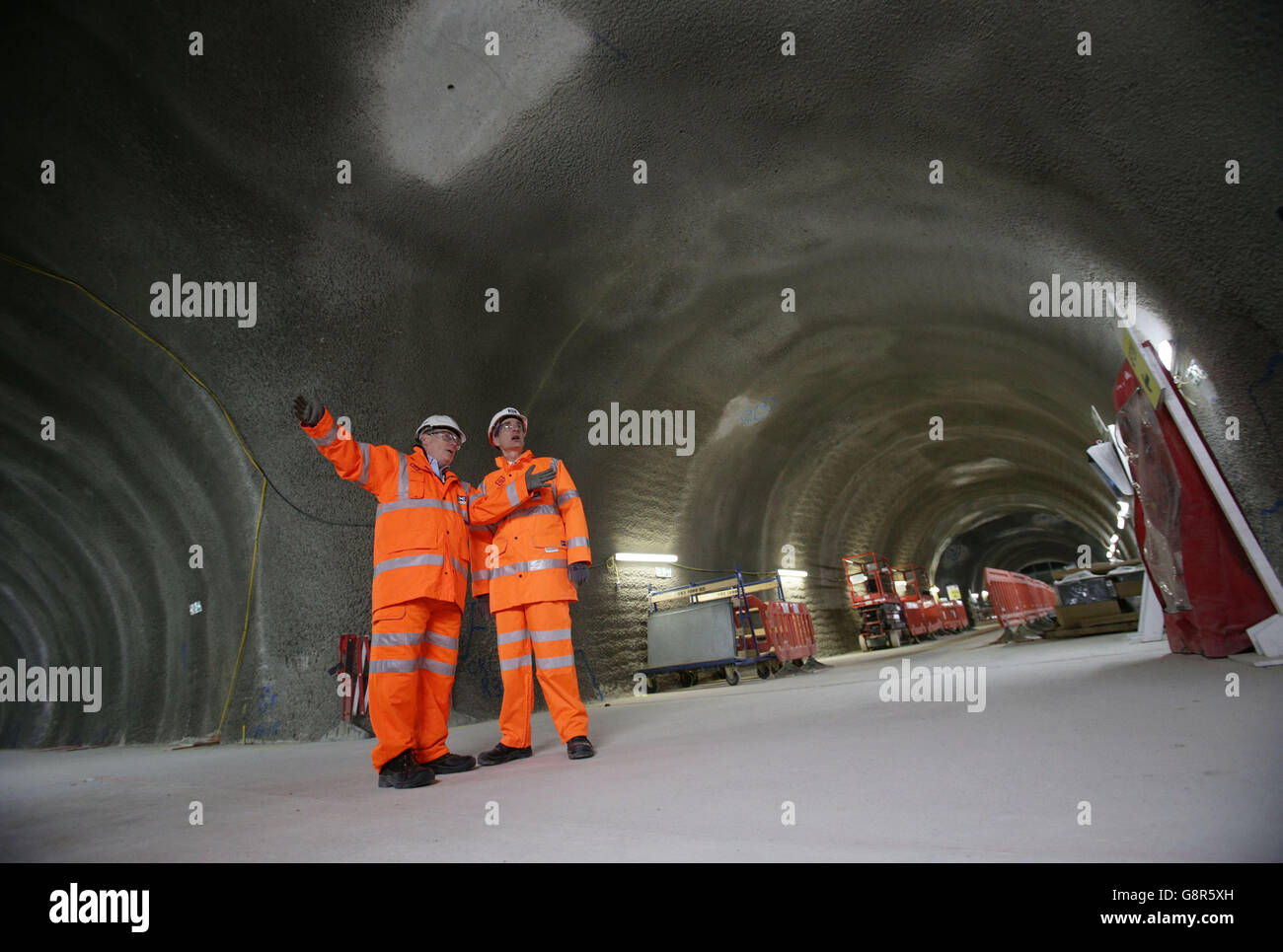 National infrastructure commission chairman lord adonis right with ...