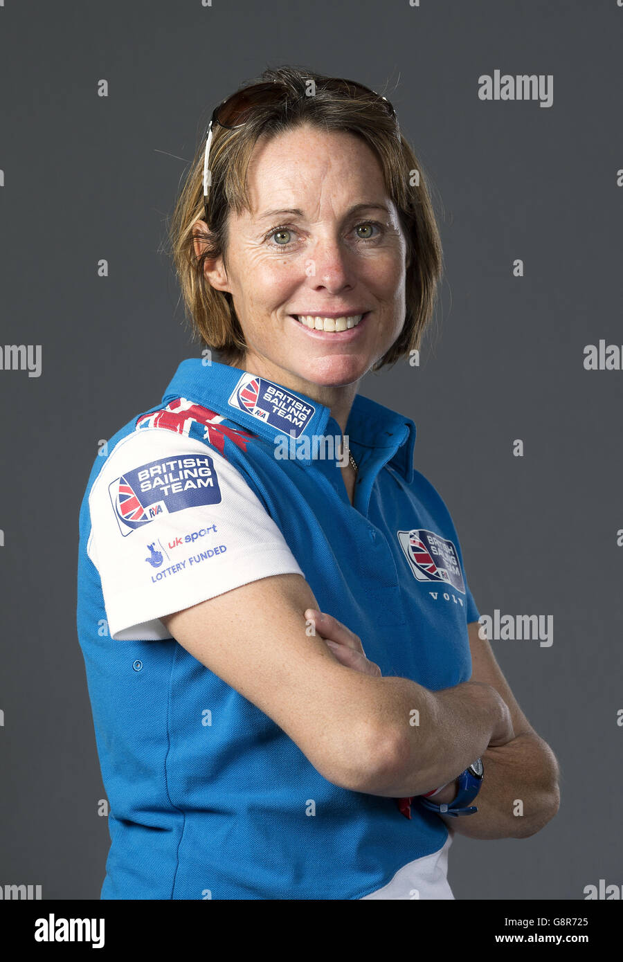 Helena lucas sailor in 2 4mr class photo call alexandra palace hi-res ...