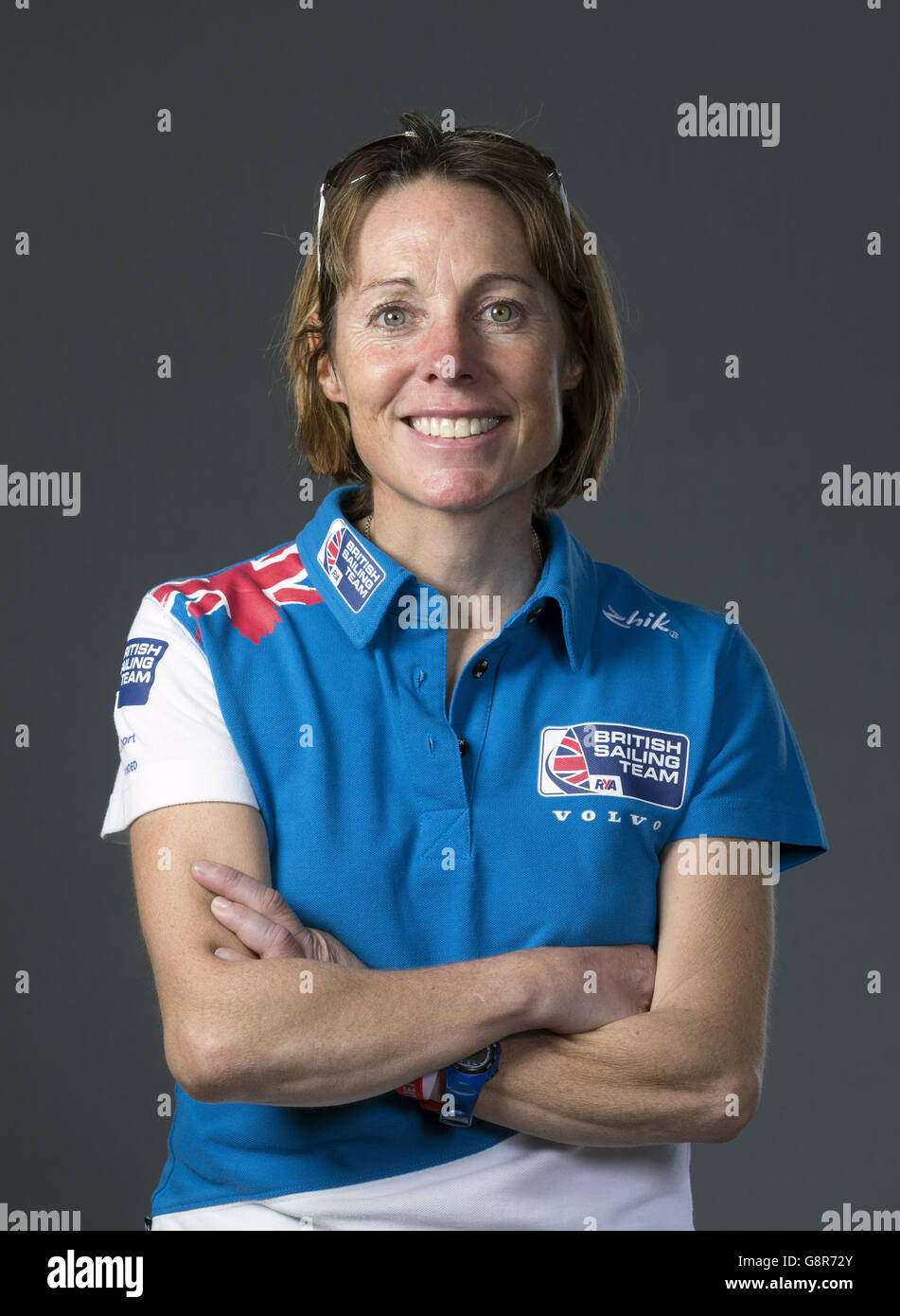 Helena Lucas sailor in the 2.4mR class during a photo call at Alexandra ...