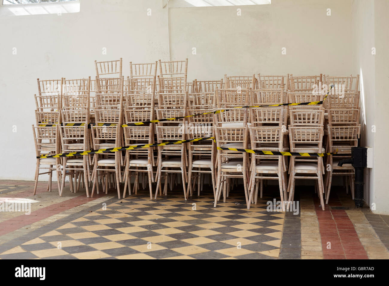 Taped seats hi-res stock photography and images - Alamy