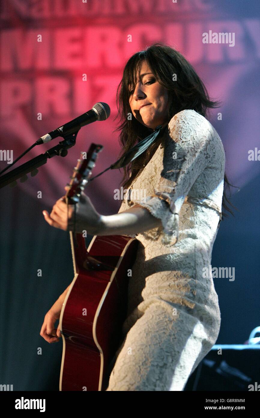 Nationwide Mercury Prize - Grosvenor House - Park Lane. KT Tunstall ...