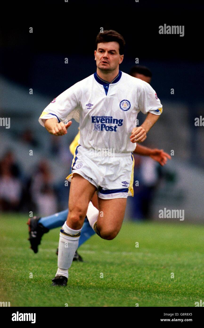 Soccer - Leeds United v Sheffield Wednesday. Steve Hodge, Leeds United ...