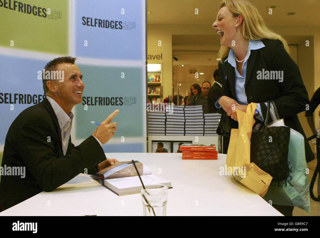 Celebrity Chef Gary Rhodes signs copies of his new cook book 'Keeping ...