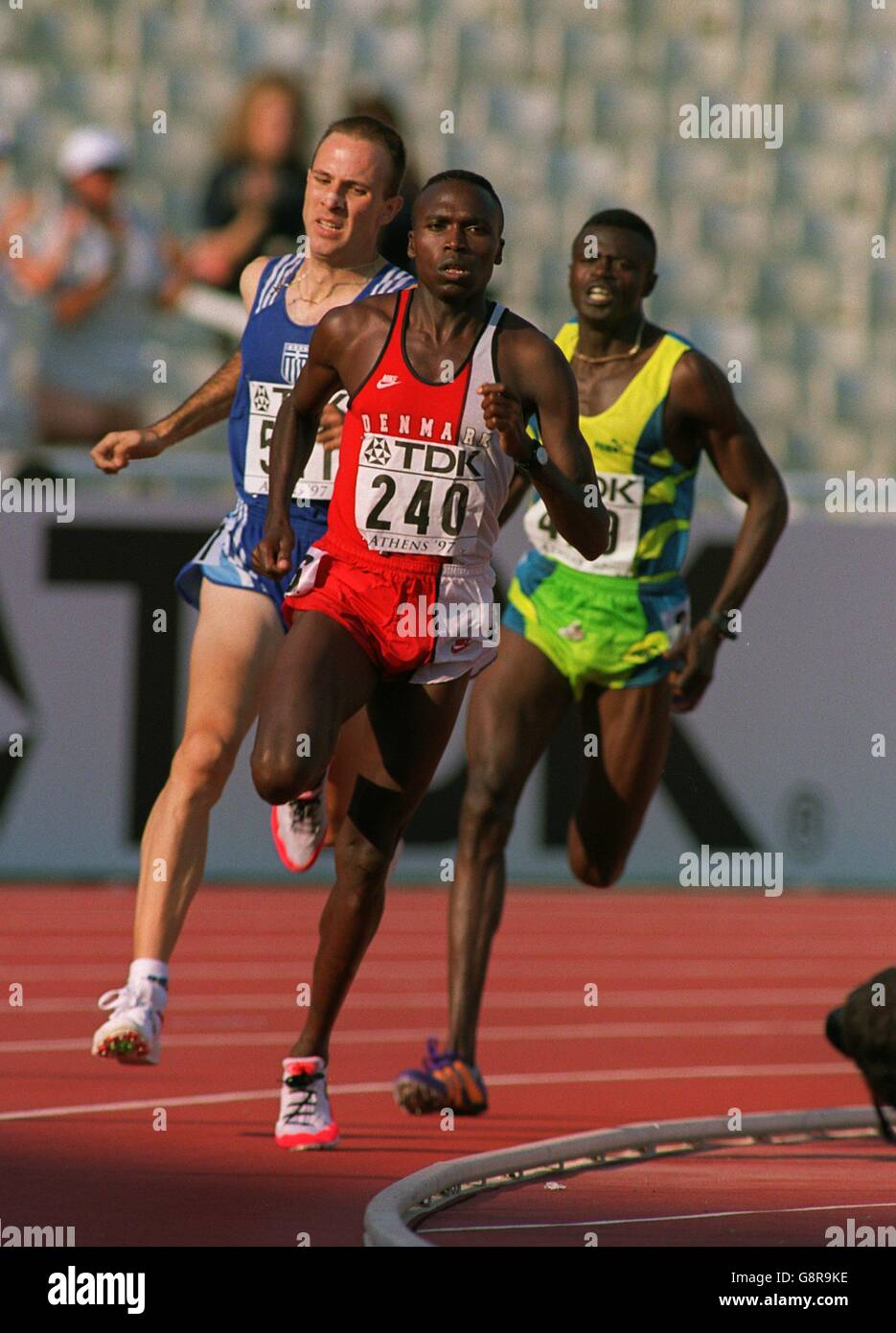 Athletics - Sixth IAAF World Championships - Athens 1997 - Men's 800m ...