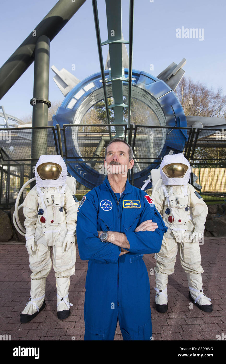 Galactica ride at Alton Towers Stock Photo - Alamy