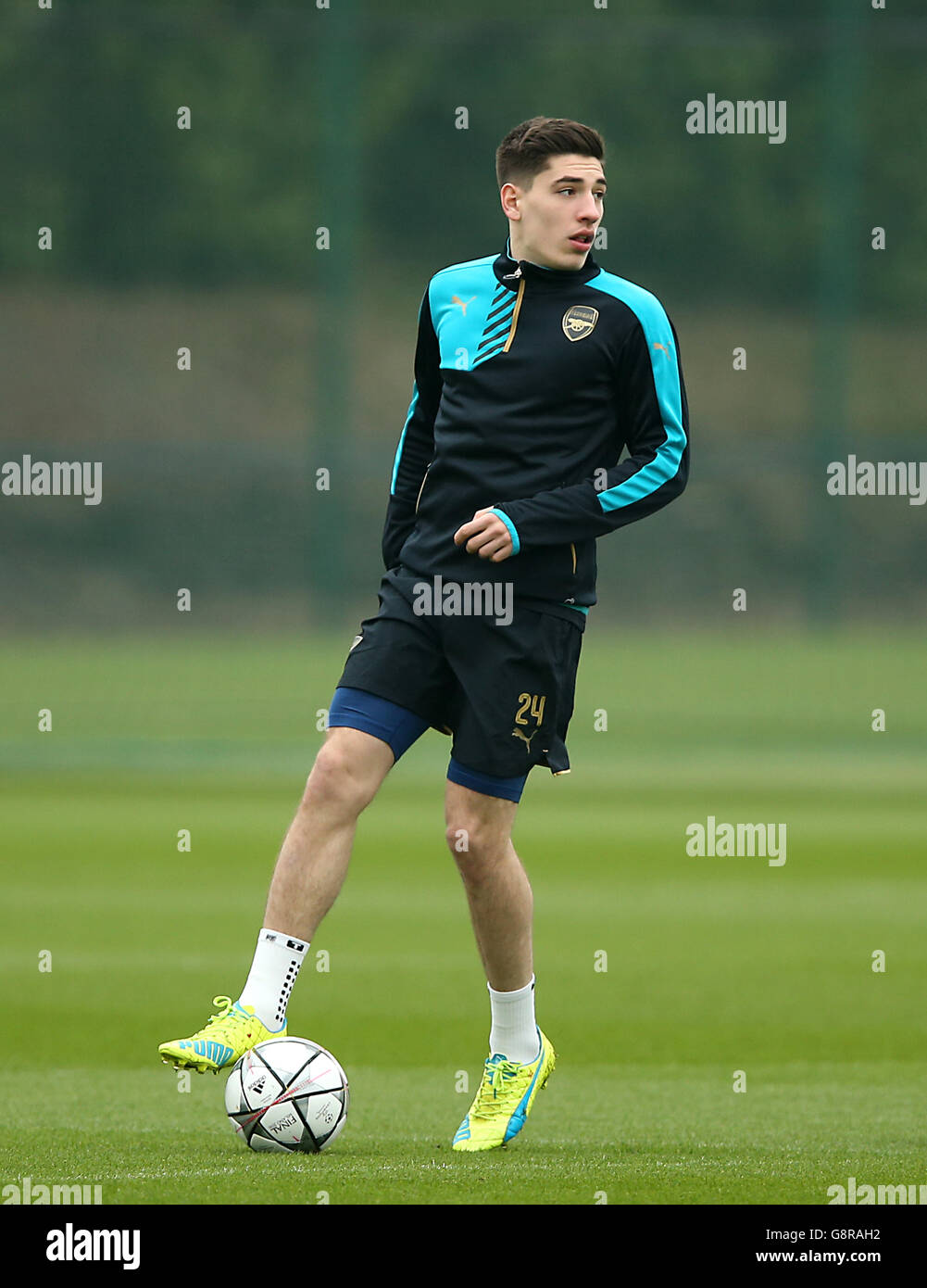Arsenal Training - London Colney Stock Photo - Alamy