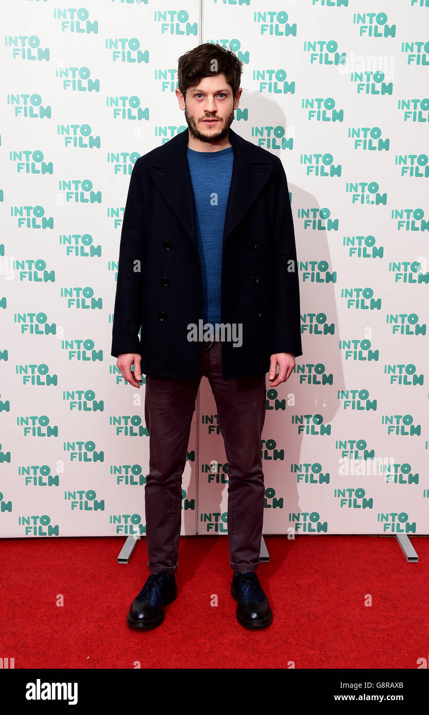 Iwan Rheon attending the Into Film Awards at the Odeon Leicester Sq ...