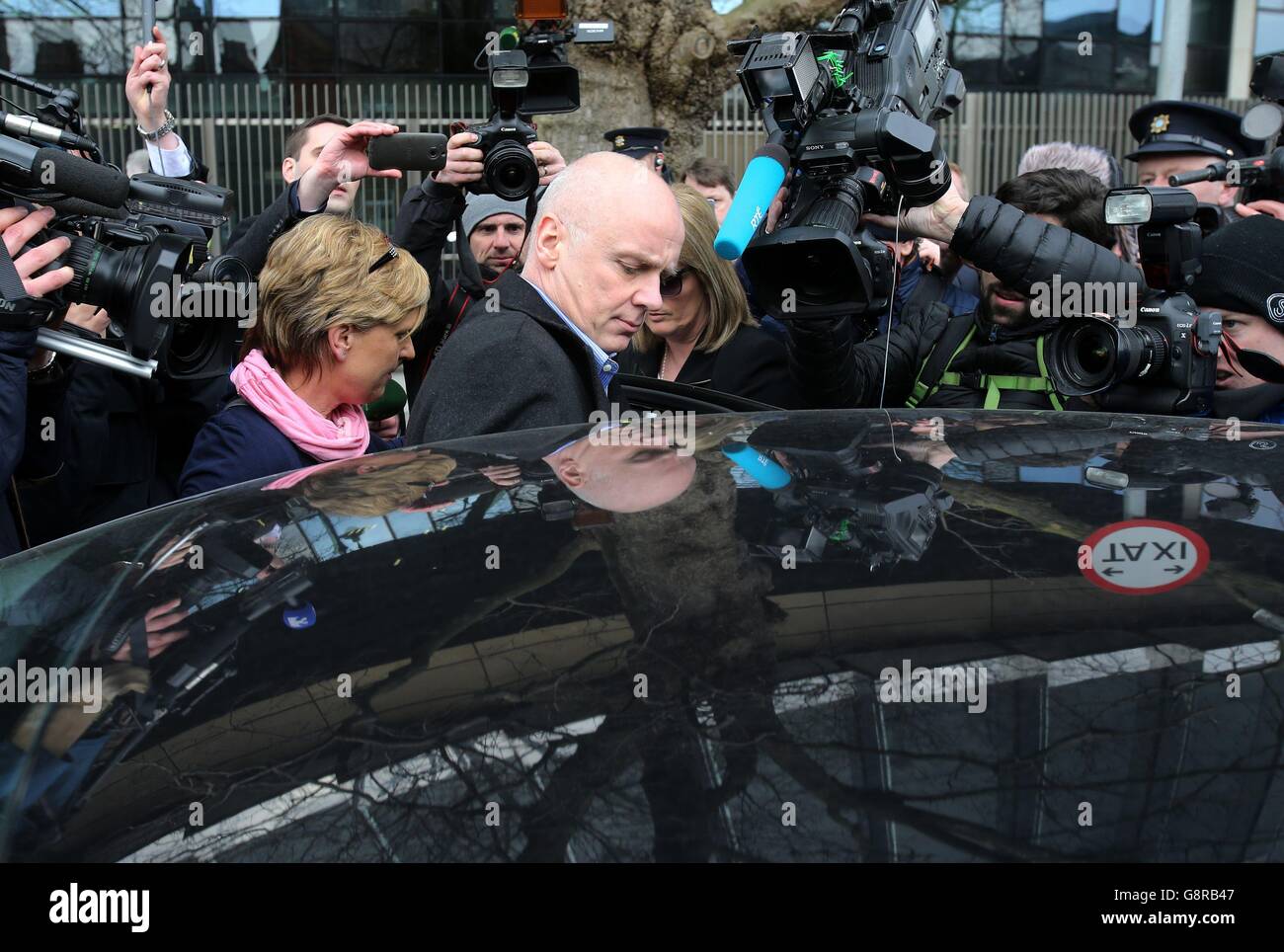 Anglo Irish Bank court case Stock Photo - Alamy