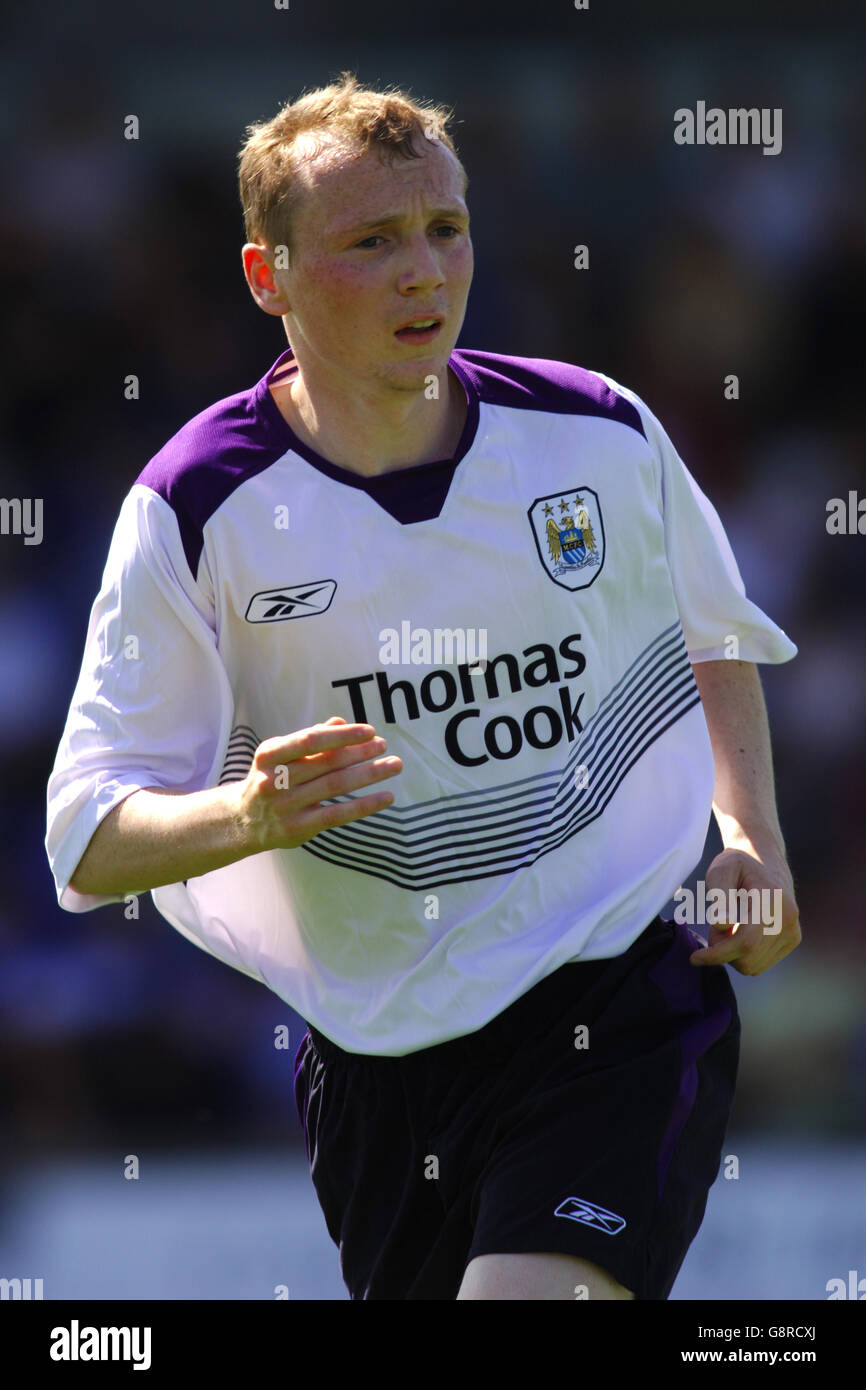 Soccer - Friendly - Macclesfield Town v Manchester City - Moss Rose ...