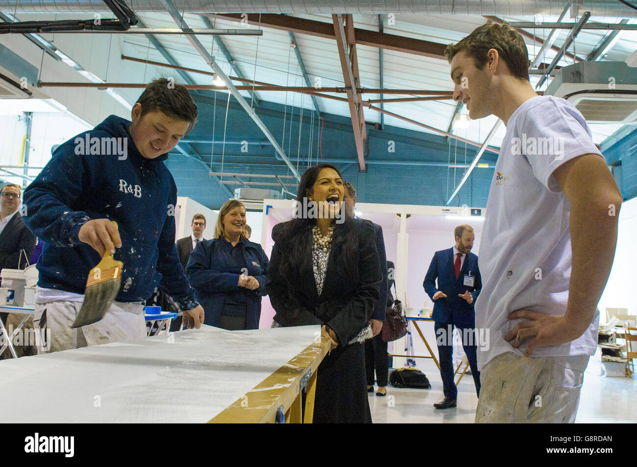 AkzoNobel's Dulux Academy opening Stock Photo - Alamy