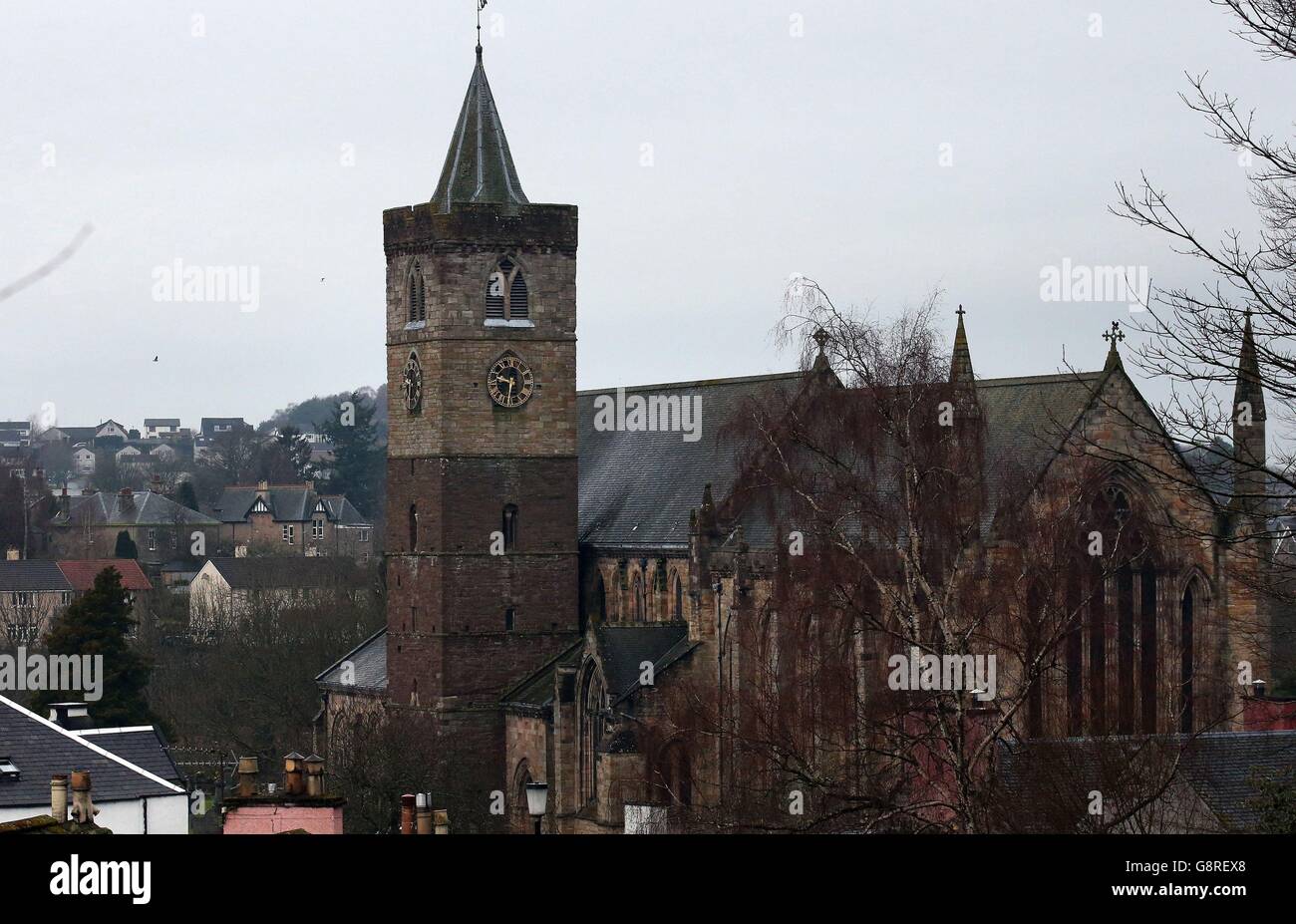 A general view of Dunblane Cathedral ahead of the 20th anniversary of ...