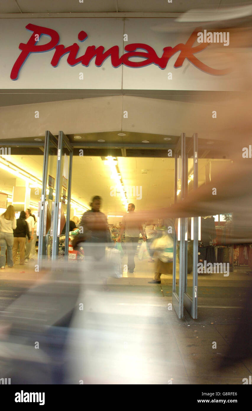 General view of the Primark store in Woolwich, London, Monday September ...