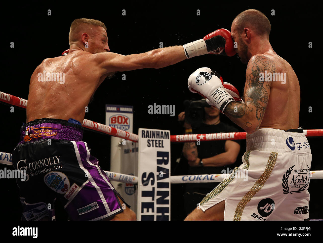 Terry Flanagan v Derry Mathews - Liverpool Echo Arena. Terry Flanagan ...