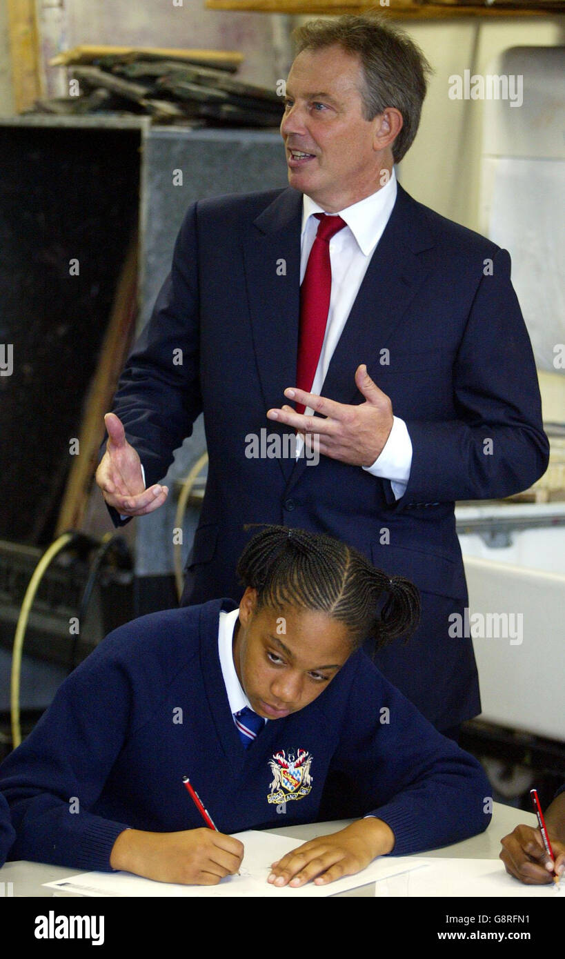 POLITICS Blair 1 Stock Photo - Alamy