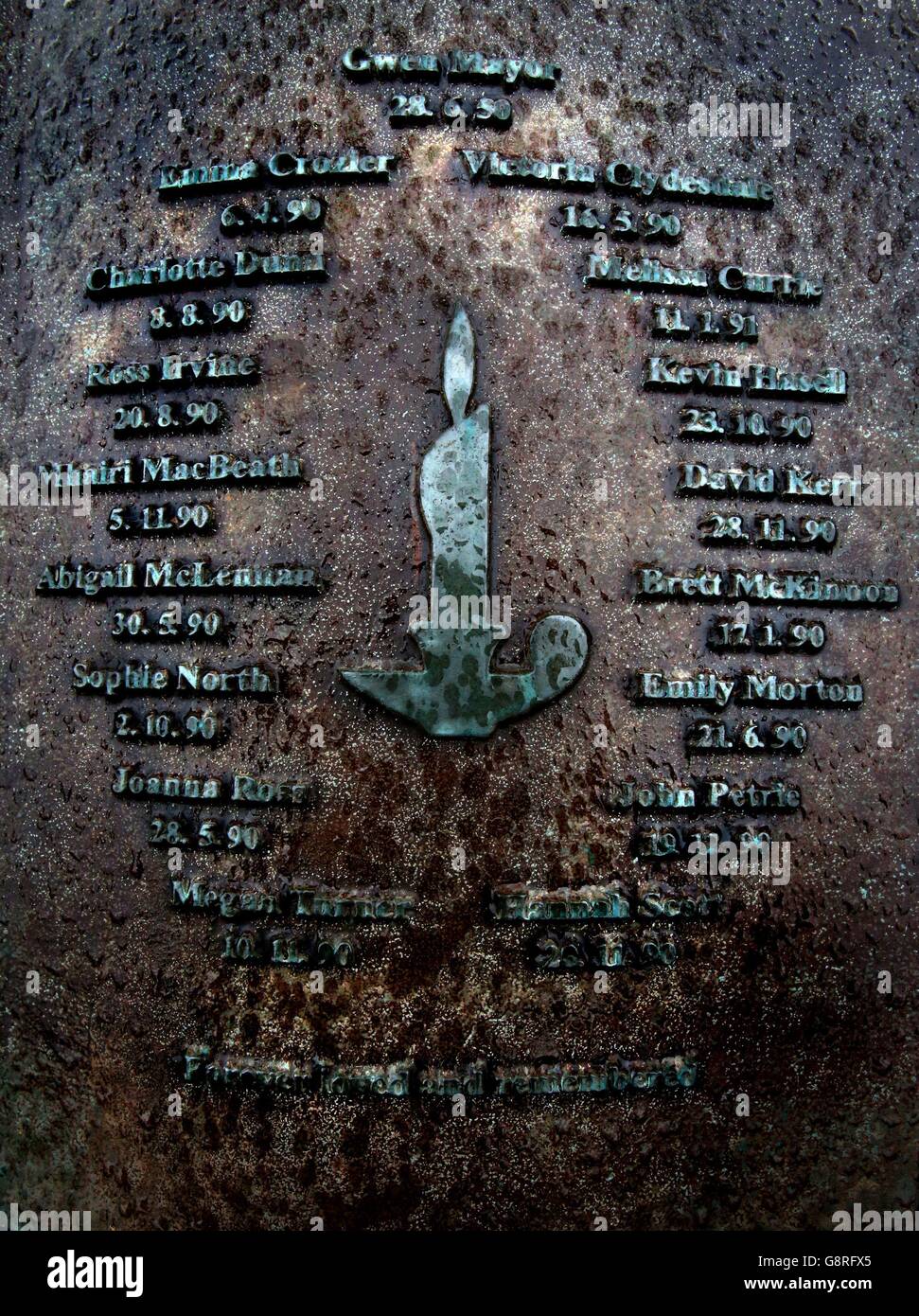 Garden remembrance dunblane cemetery ahead 20th anniversary dunblane ...