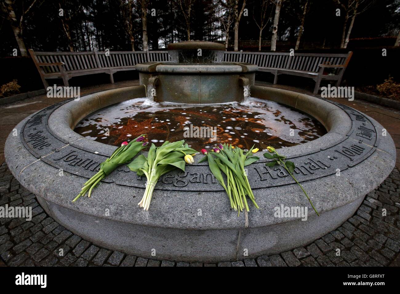 Garden remembrance dunblane cemetery ahead 20th anniversary dunblane ...