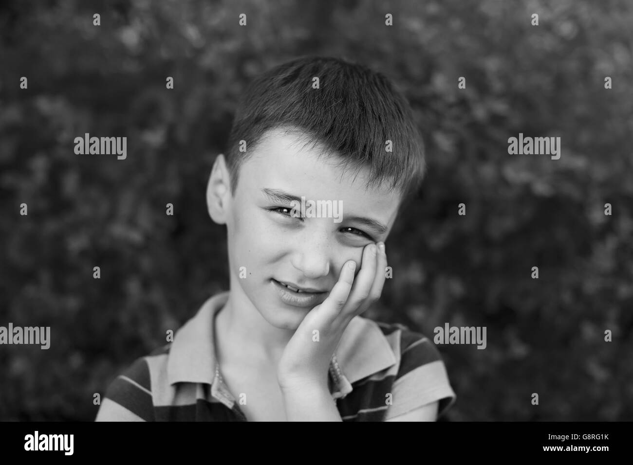Asian boy Black and White Stock Photos & Images - Alamy