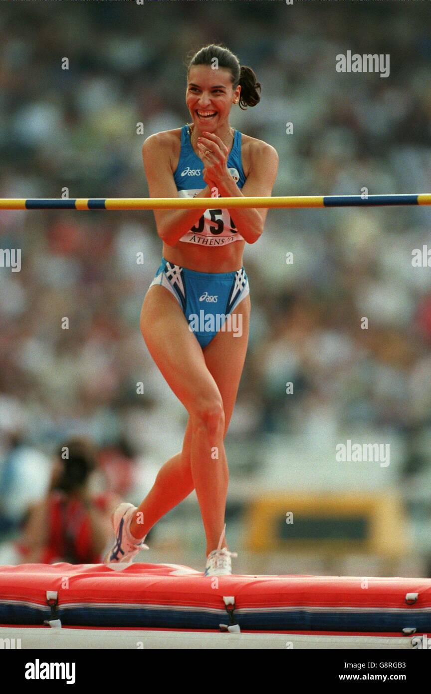 Athletics - Sixth IAAF World Championships - Athens 1997 - Women's High ...
