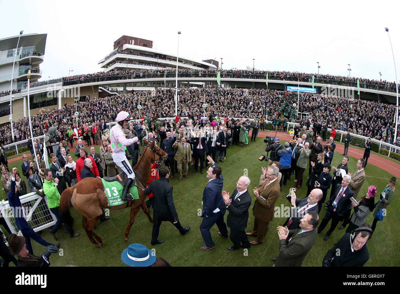 Ruby walsh annie power celebration hi-res stock photography and images ...