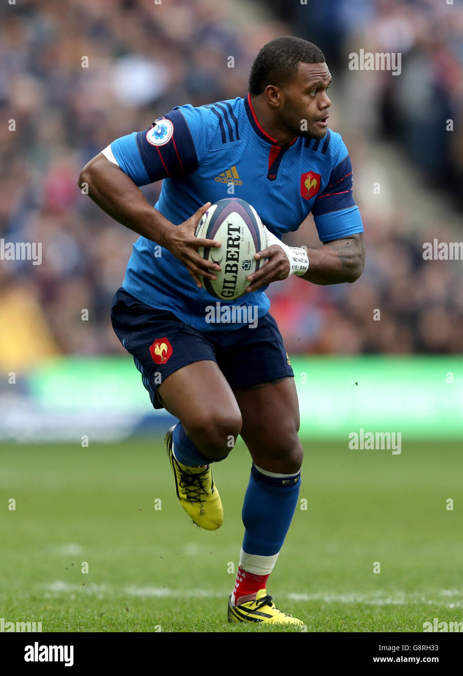 France's Virimi Vakatawa during the 2016 RBS Six Nations match at the ...