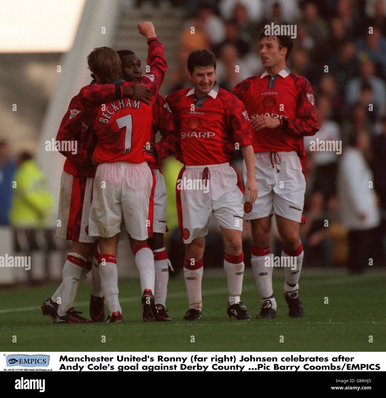 Soccer - FA Carling Premiership - Derby County v Manchester United ...