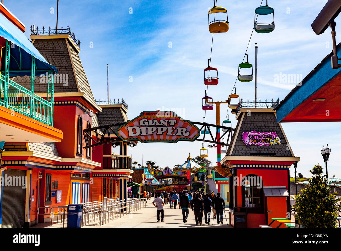 Santa cruz beach boardwalk hi-res stock photography and images - Alamy