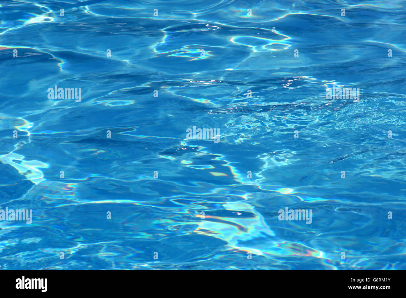 Blue water background Stock Photo - Alamy