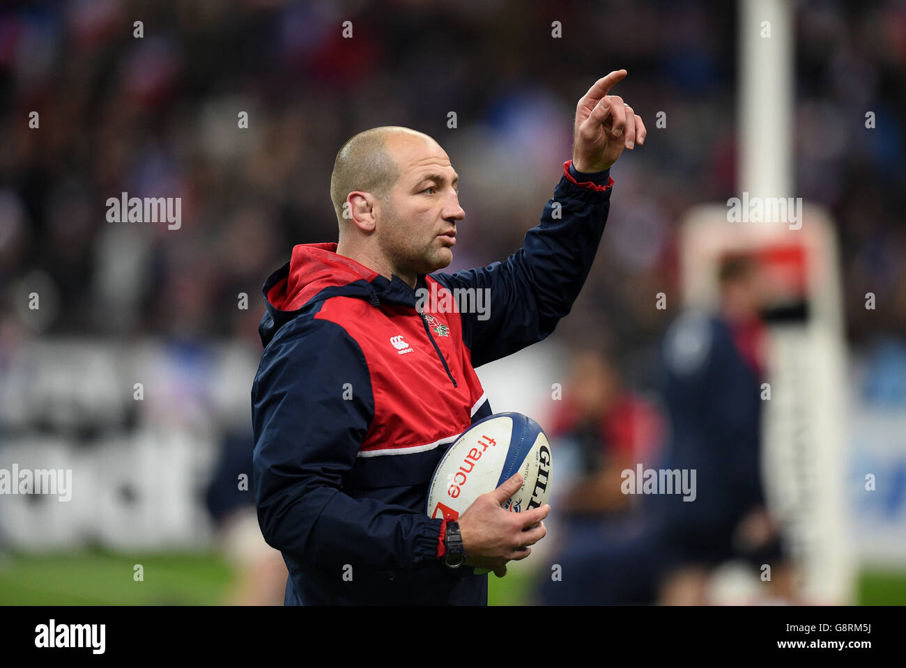 England forward coach Steve Borthwick during the 2016 RBS Six Nations ...