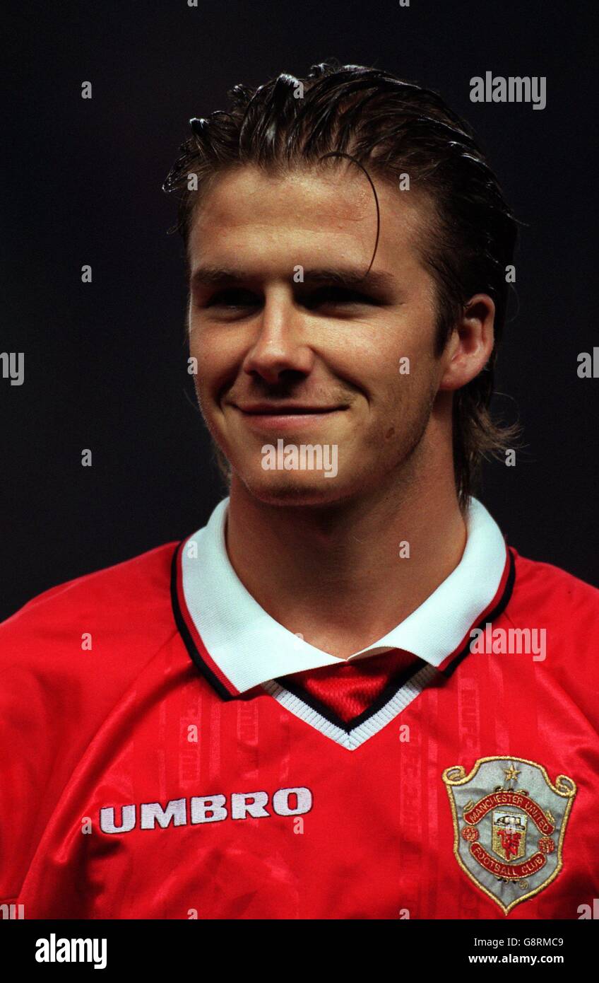 Manchester united v feyenoord david beckham hi-res stock photography ...