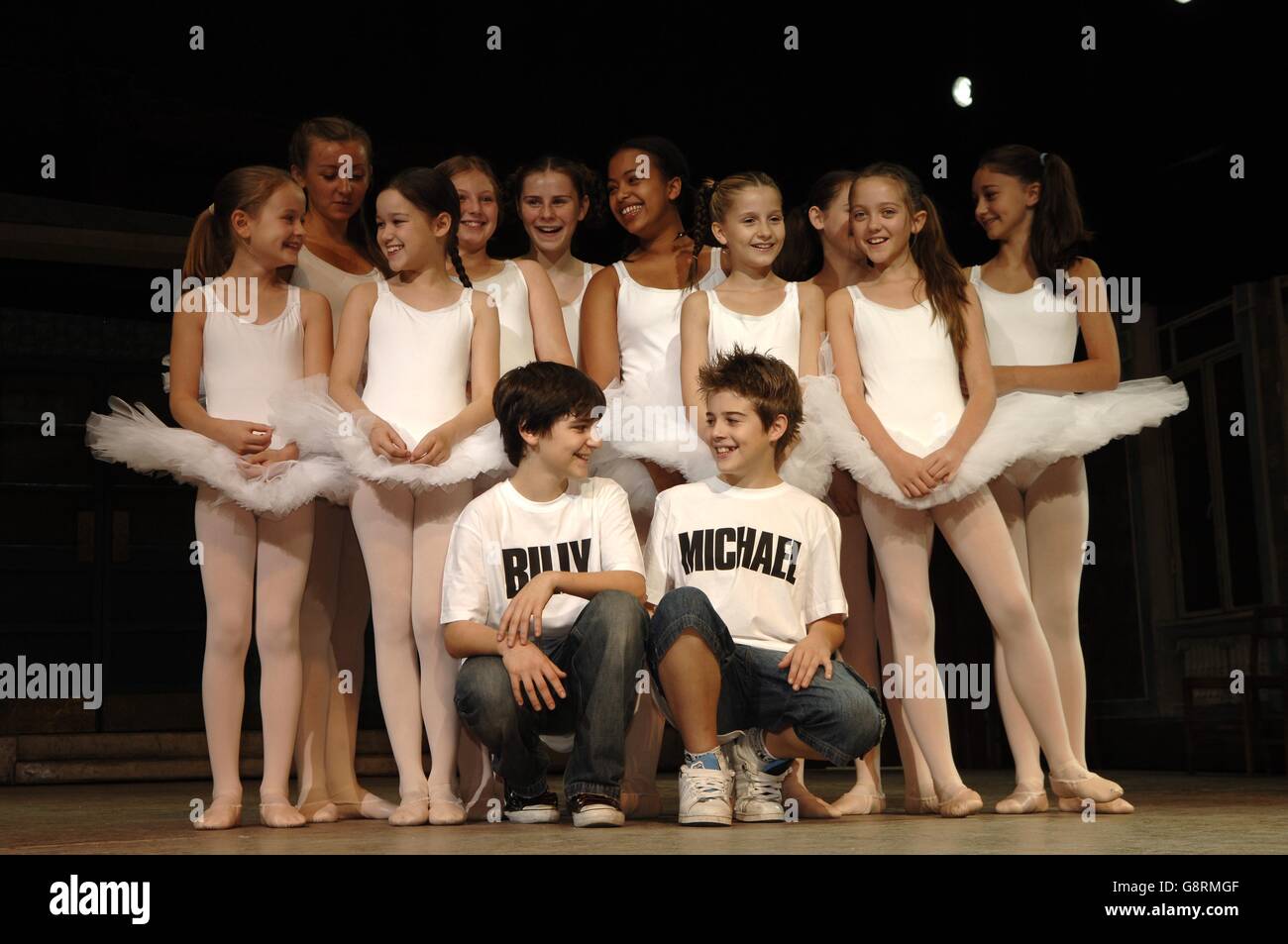Billy Elliot - The Musical Photocall - Victoria Palace Theatre Stock Photo - Alamy