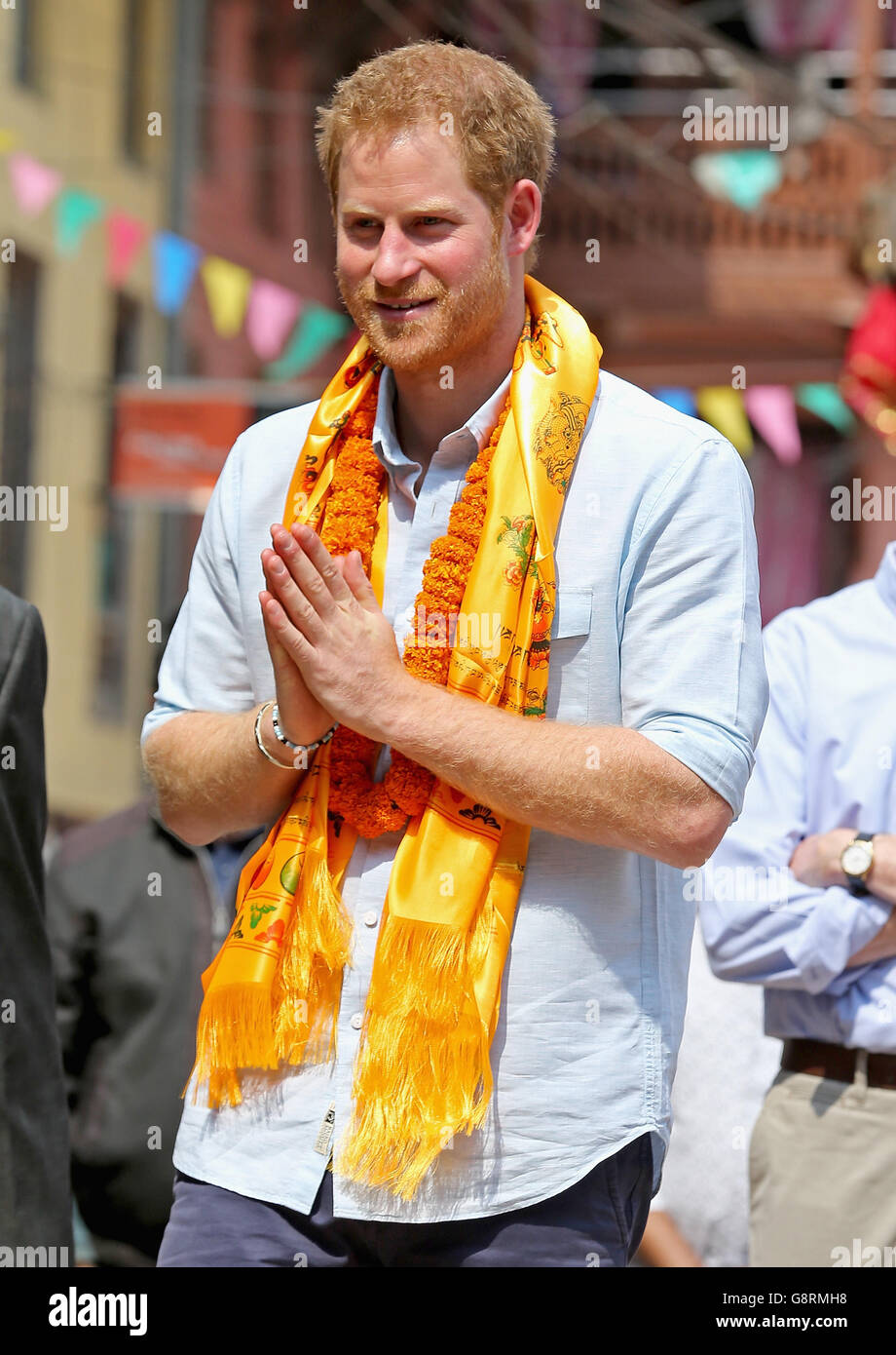 Prince Harry arrives to visit Hiranya Varna Mahavihar, know locally as ...