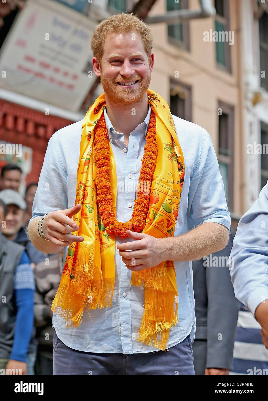 Prince Harry arrives to visit Hiranya Varna Mahavihar, know locally as ...