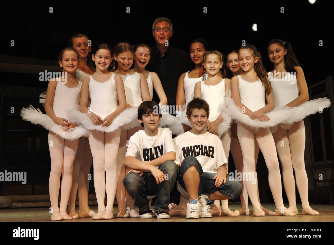 Billy Elliot - The Musical Photocall - Victoria Palace Theatre Stock Photo - Alamy