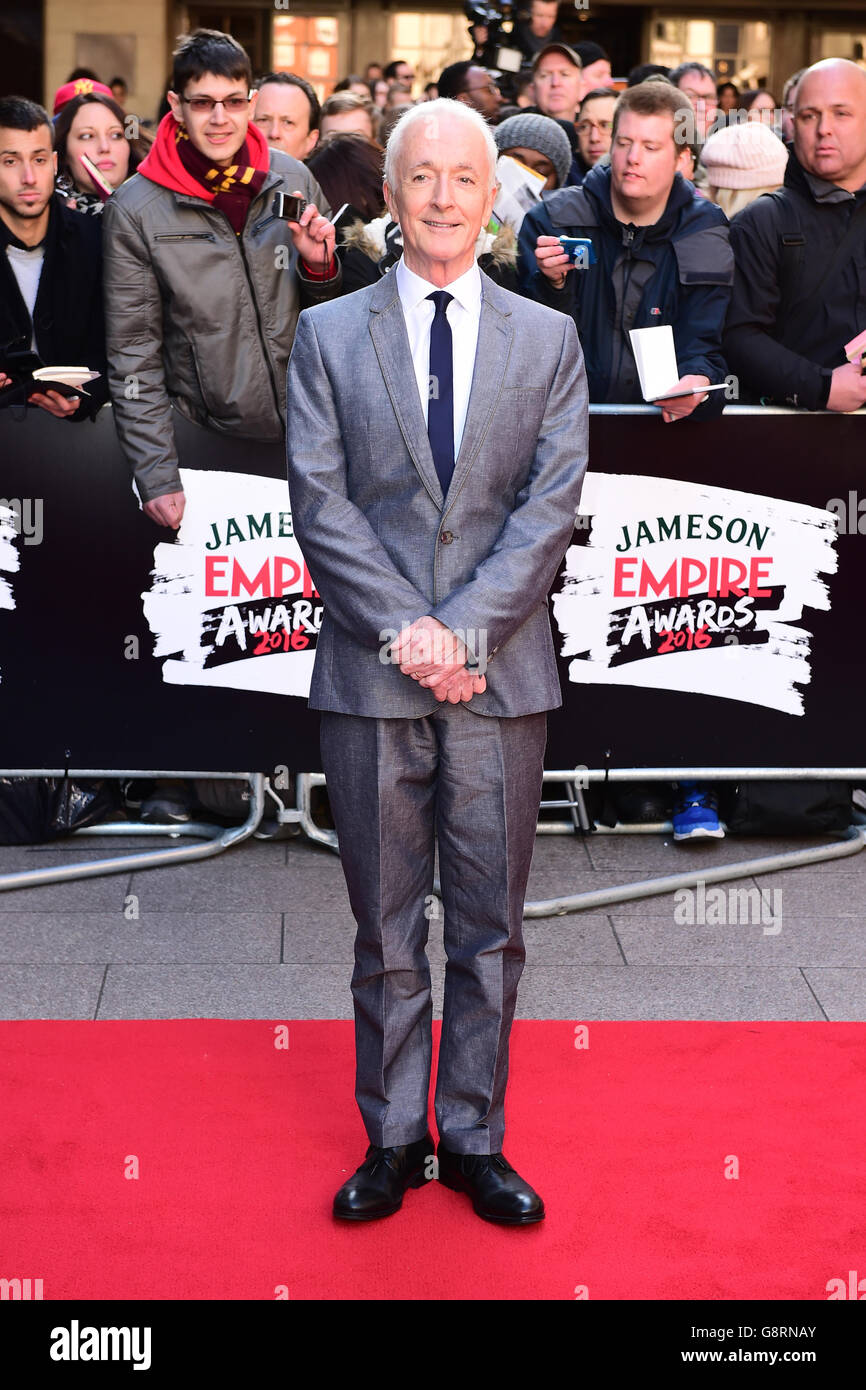 Anthony Daniels attending the Jameson Empire Film Awards 2016 held at ...