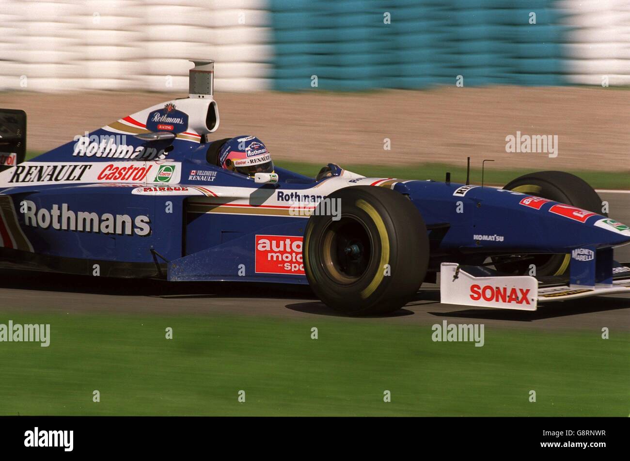 Formula One Motor Racing - European Grand Prix. Jacques Villeneuve ...