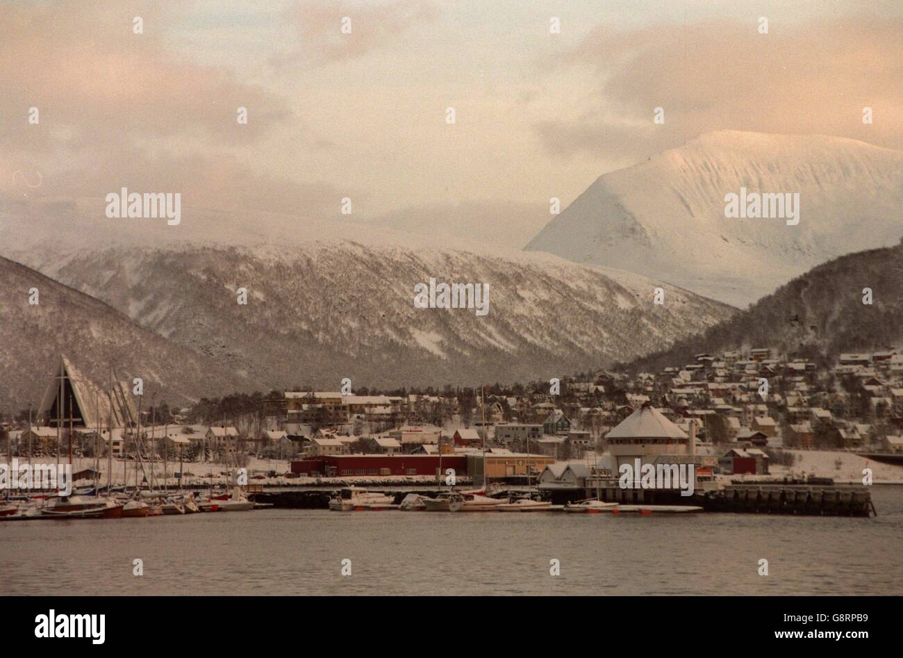Soccer - European Cup Winners Cup - Second Round First Leg - Tromso v ...
