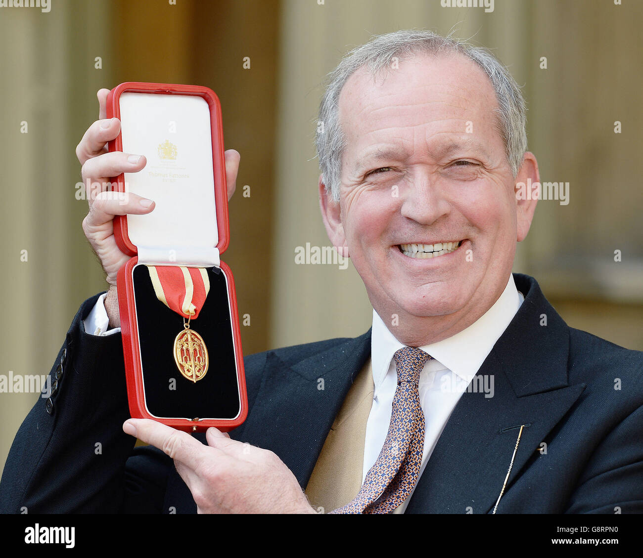 After Receiving His Knighthood From The Queen At Buckingham Palace High ...