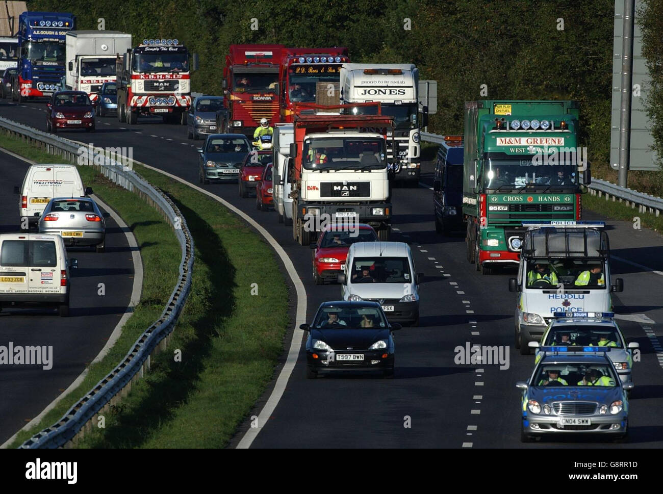 See pa story police motorway hi-res stock photography and images - Alamy