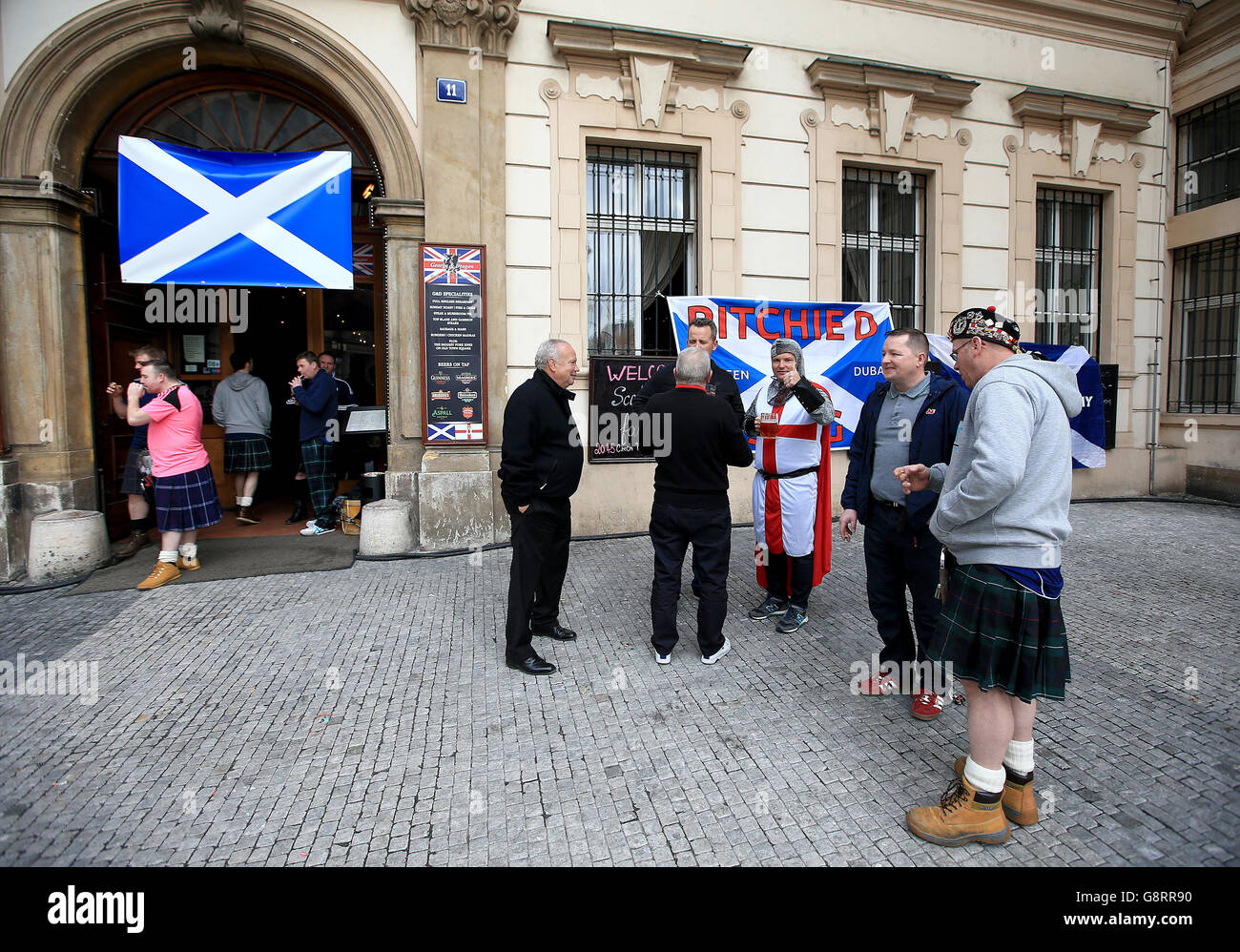 Czech republic v scotland international friendly the generali arena hi ...