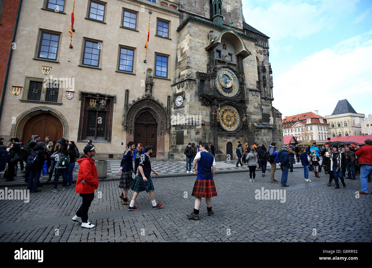 Czech republic v scotland international friendly the generali arena hi ...