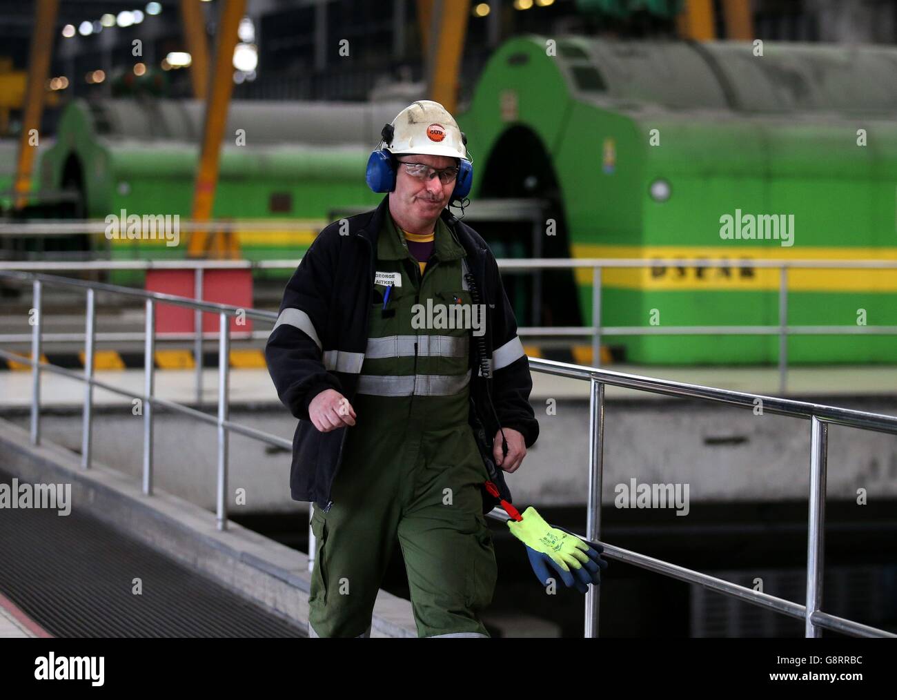 Generators power station switched off last time hi-res stock ...